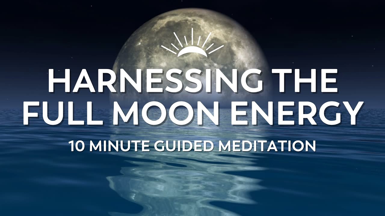 May 23 2024 | Flower Moon Meditation | Full Moon in Sagittarius - YouTube