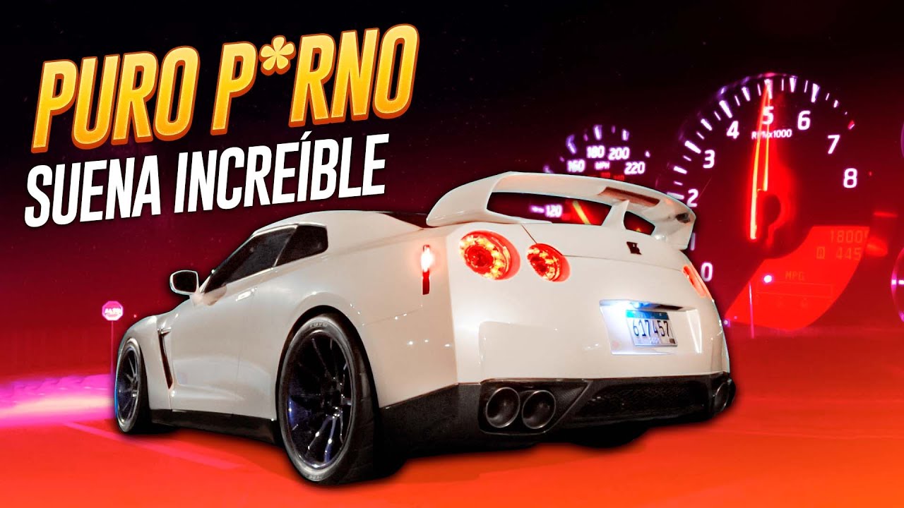 ASÍ SUENA UN NISSAN GT-R R35 MODIFICADO * 700 CABALLOS * Usar Audífonos ...