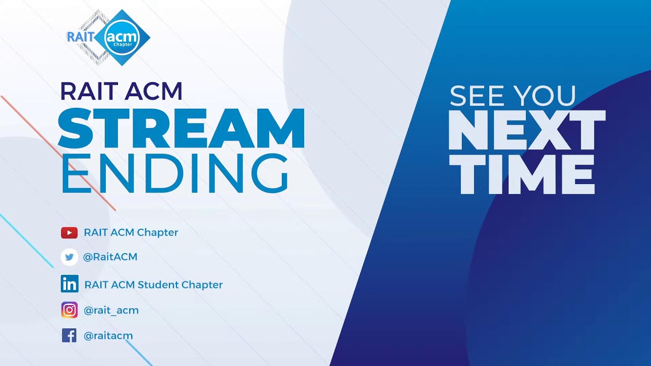 RAIT ACM Student Chapter SE INTERACTION 2021 - YouTube