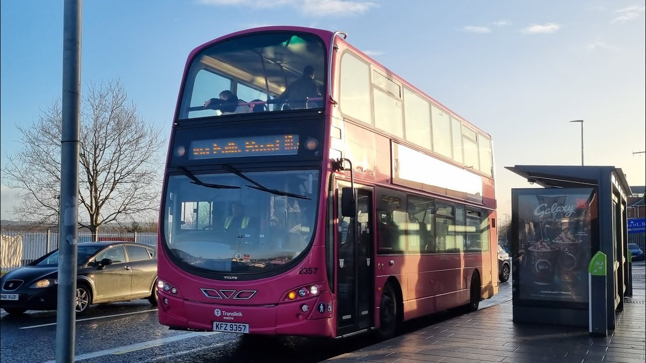 Translink Metro 2357 | KFZ 9357 | Route 10a to Ladybrook | Wright Volvo ...