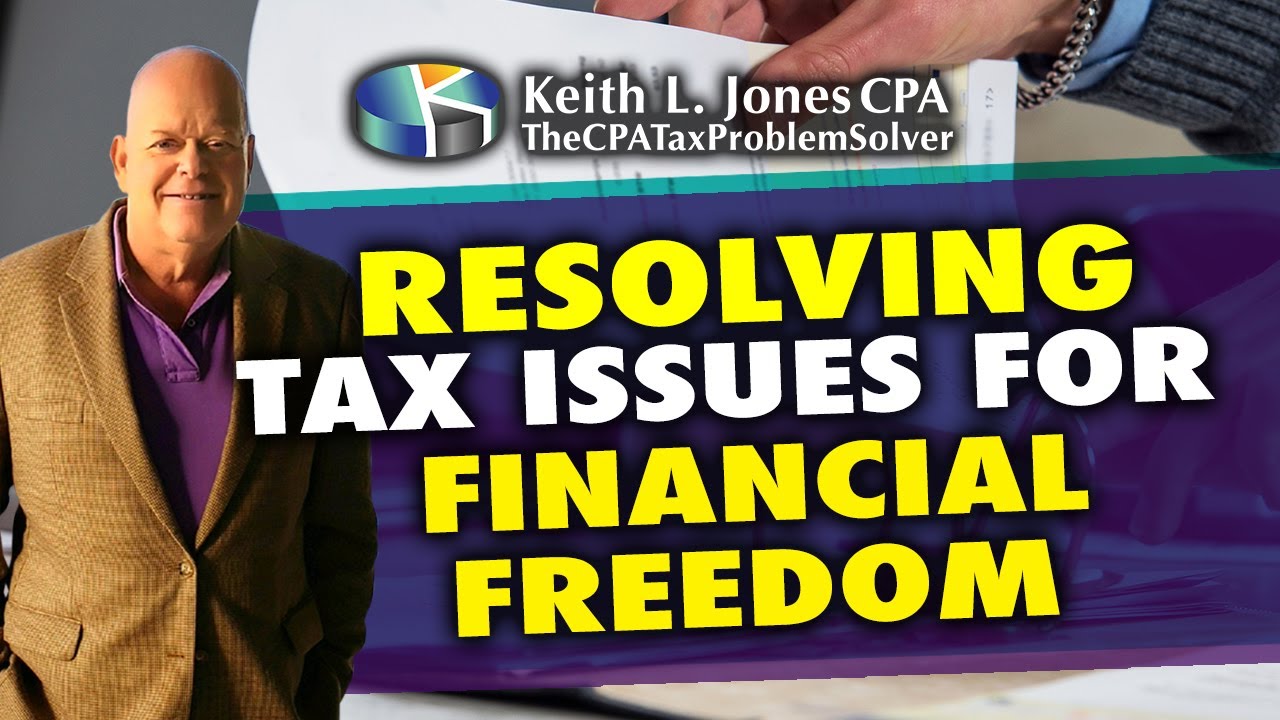 Keith L. Jones, CPA TheCPATaxProblemSolver - YouTube