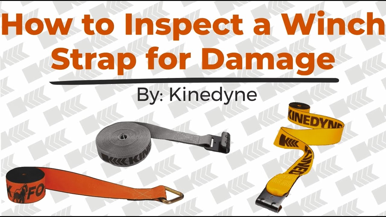 How to Inspect a Winch Strap for Damage 201 - YouTube