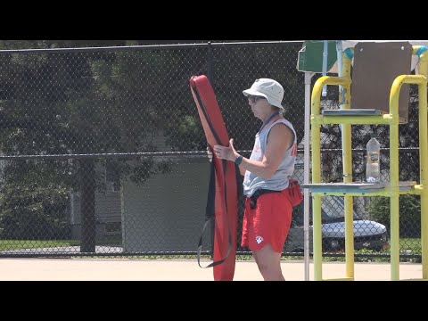 65-year-old woman is Portland's oldest lifeguard - YouTube