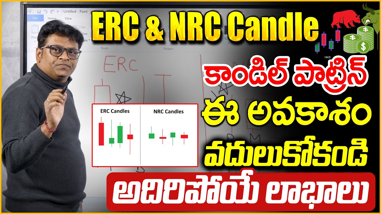 ERC and NRC Candle Pattern Strategy Explain Telugu | Stock Market for ...