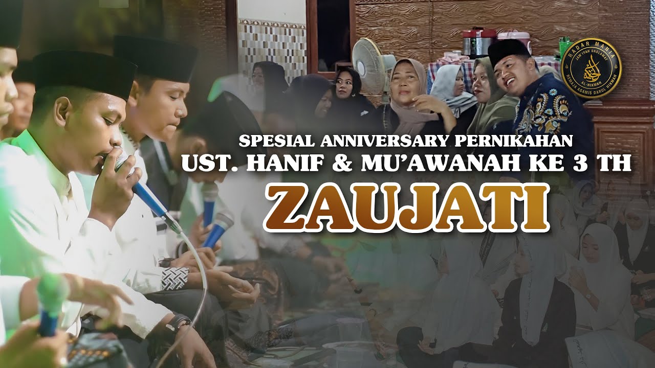 Ampun suhu!!! Nada Ketinggian !!!! "Zaujati" Spesial Anniversary Ust ...