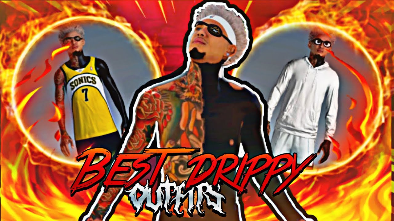 NBA 2k20 Best Drippy Outfits!!!💦 How To Look Like A Dribble Demon In ...