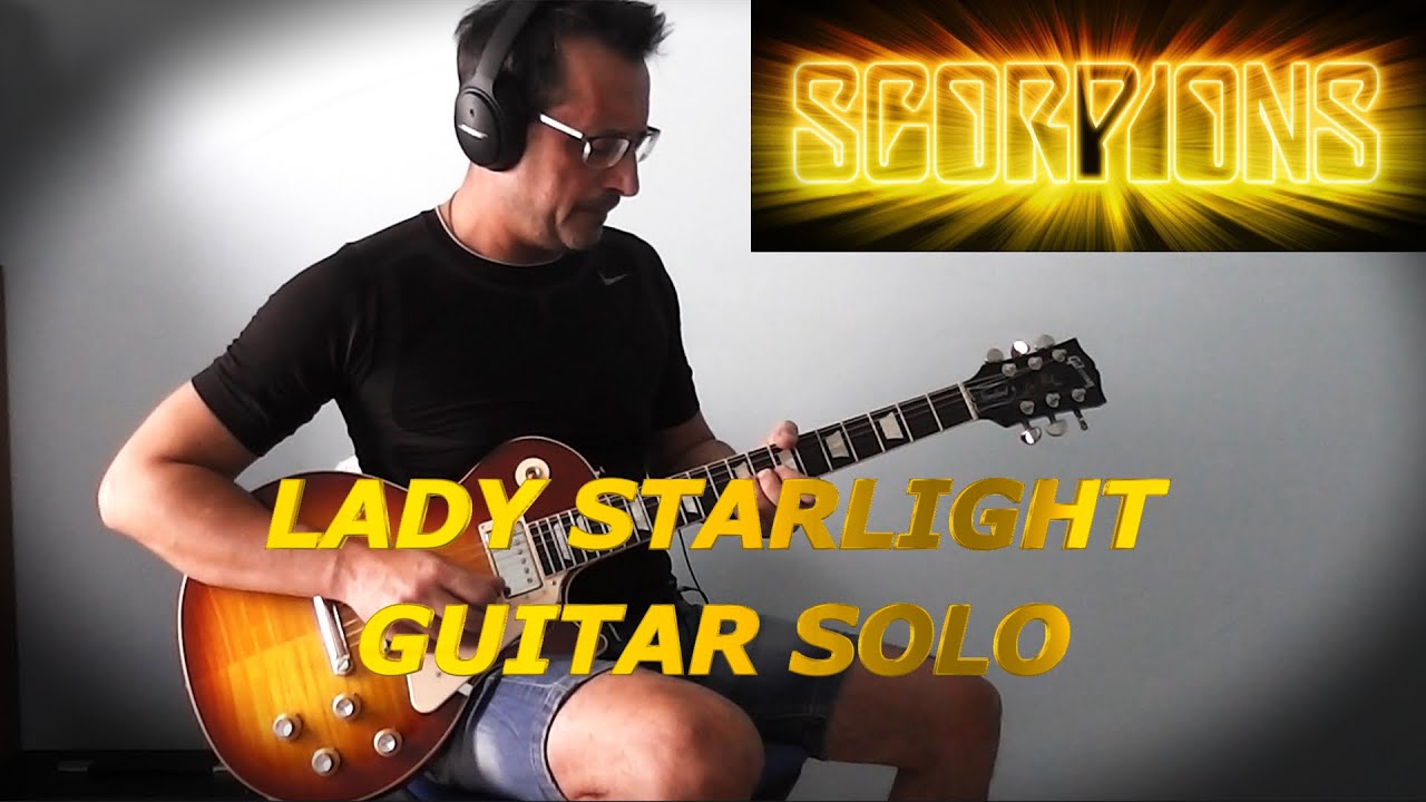 Lady starlight (1980) - SCORPIONS - Guitar solo cover - YouTube