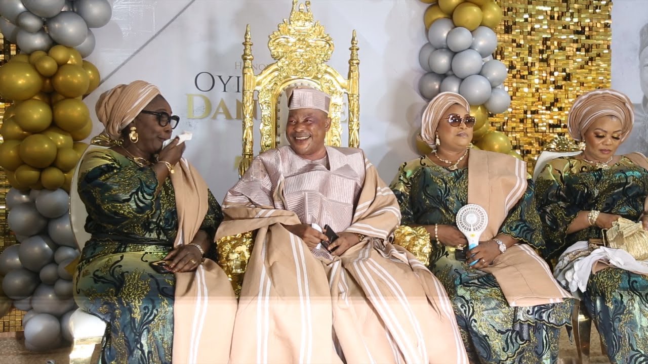 Hon. Chief Barr. Muhammed Bello Oyinlomo Danmole 70th Birthday - YouTube