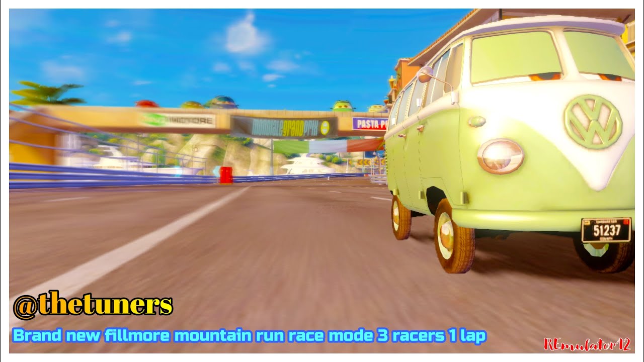 Cars 2 The Video Game | Brand New Fillmore - Race Mode (3 Racers ...