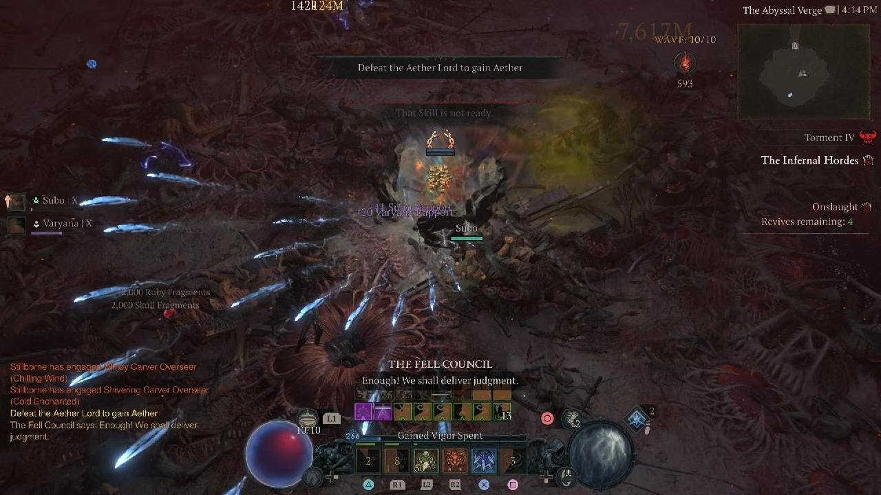 Diablo IV_S6 2nd Horde Mythic drop - YouTube