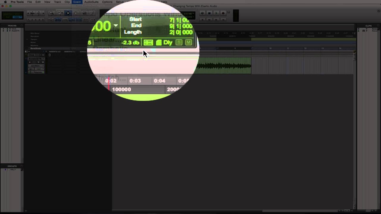 Editing Instruments Episode 4: Changing Tempo with Elastic Audio - YouTube