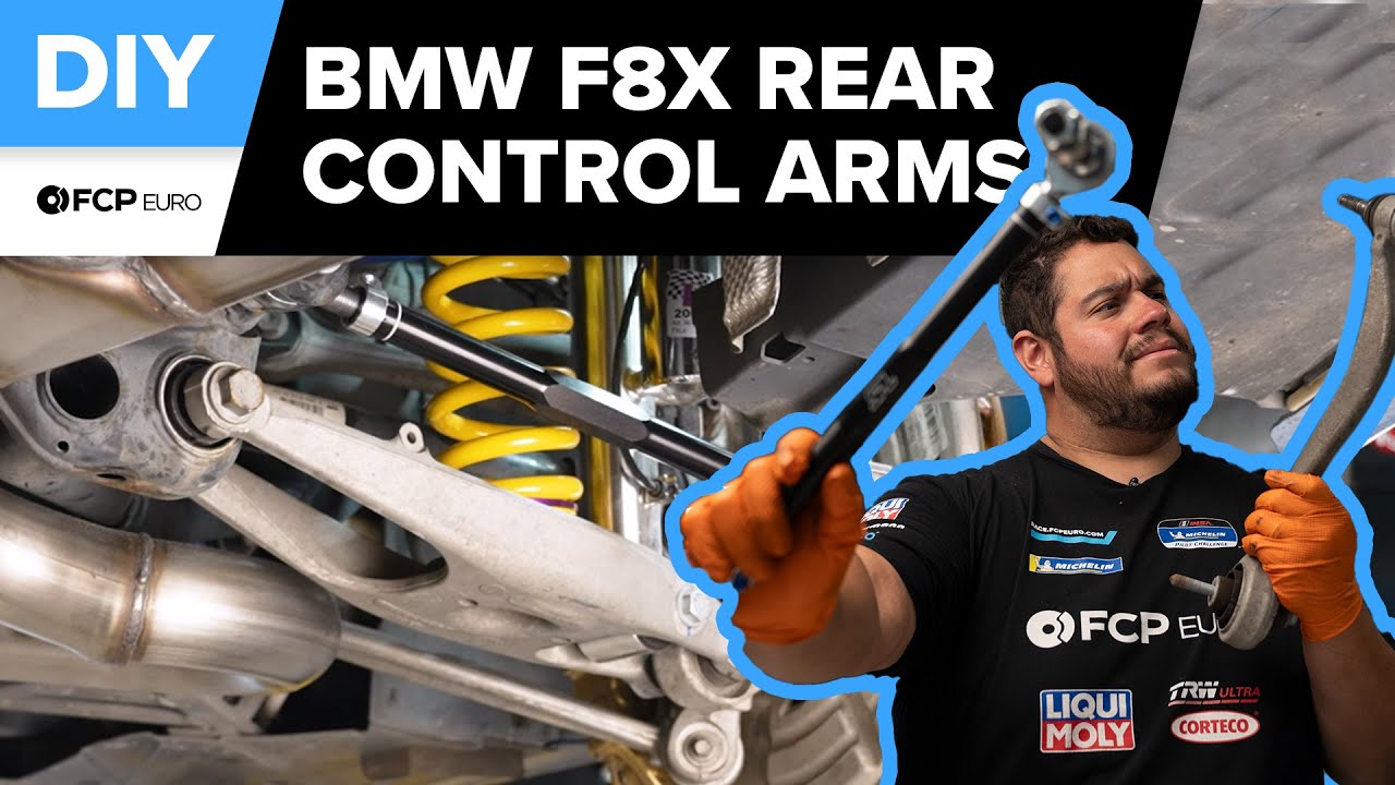 BMW F82 M4 Rear Control Arm Upgrade DIY (2015-2021 BMW F80 M3, F83 M4 ...