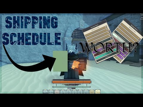Is Farming Shipping Schedule CHESTS Worth It? | Deepwoken - YouTube