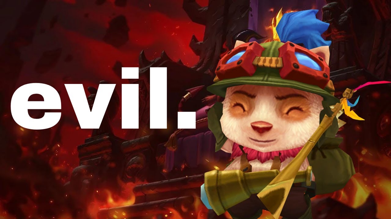 I Played Teemo Jungle to Prove He is PURE EVIL - YouTube