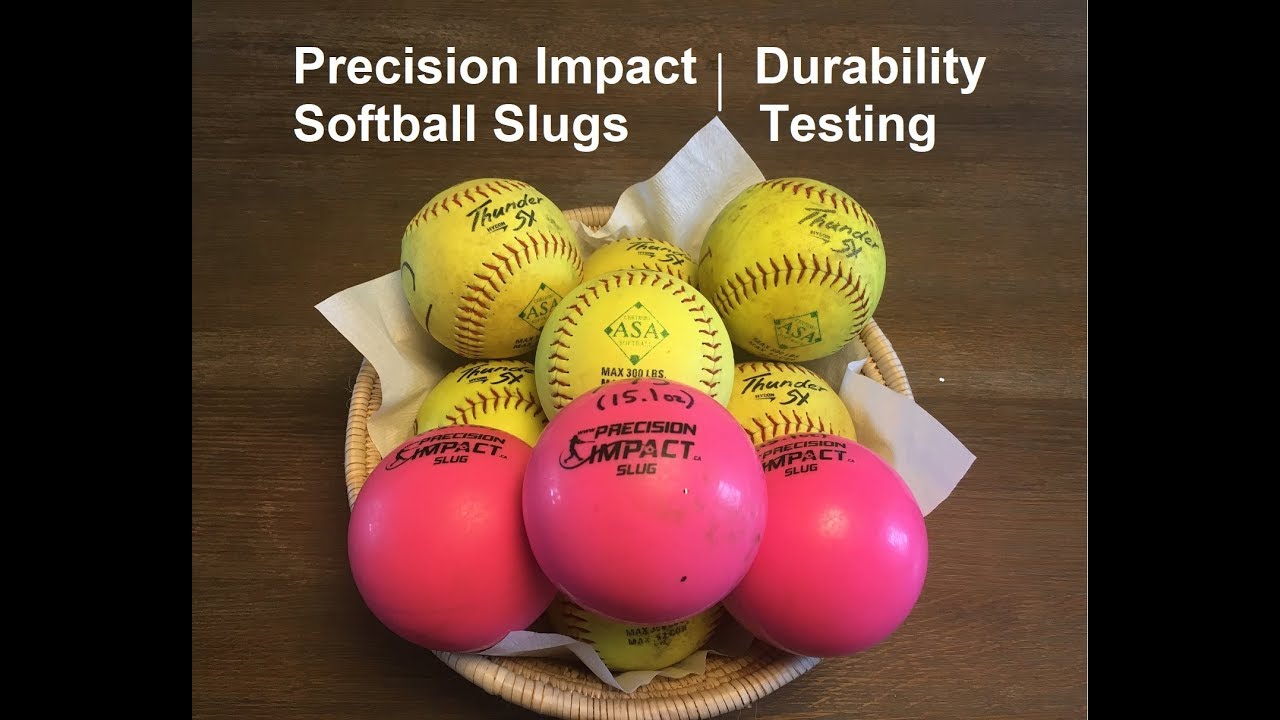 Precision Impact Softball Slugs - Durability Testing - YouTube