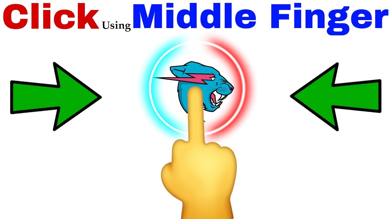 Click Using Middle Finger...(Hurry Up) - YouTube