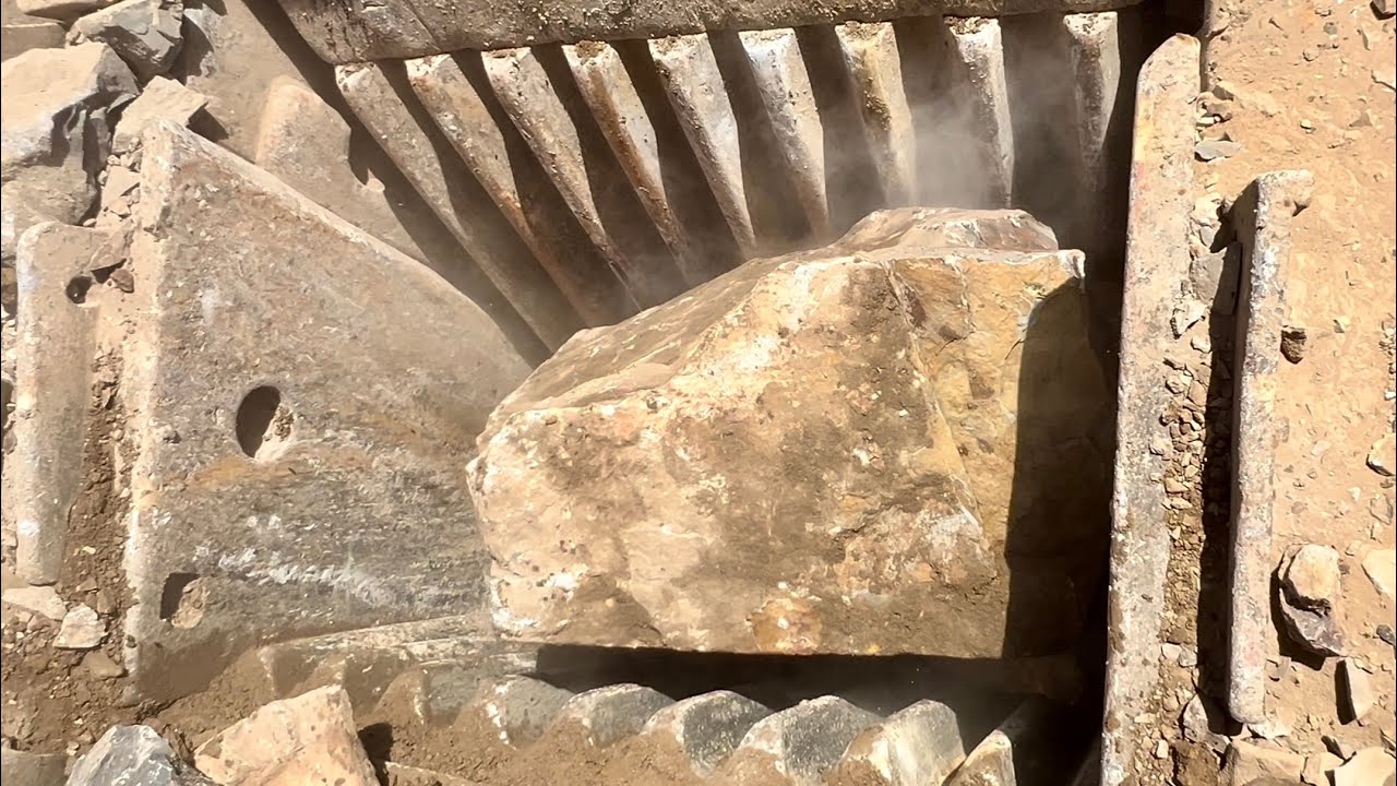 "How Do Rock Crushers Work? Crushing Huge Rocks with Extreme Force ...