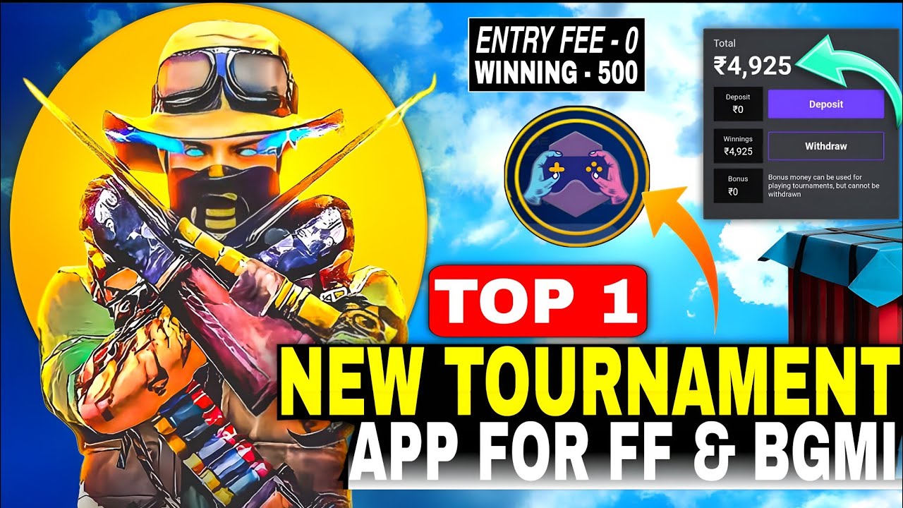 bgmi tournament app 2025 🤑| bgmi khel kar paise kaise kamaye | ff ...