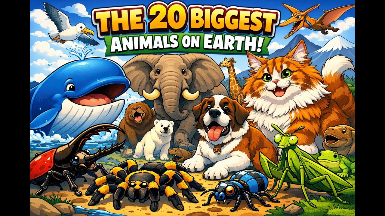 20 Animals So Big They Seem Unreal - YouTube
