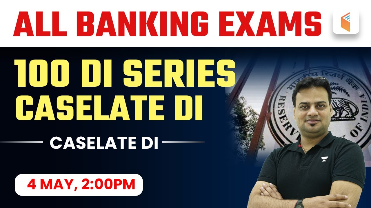 All Banking Exams | Maths 100 DI Series Caselate DI (Data Interpretation) by Sandeep Dixit Sir ...