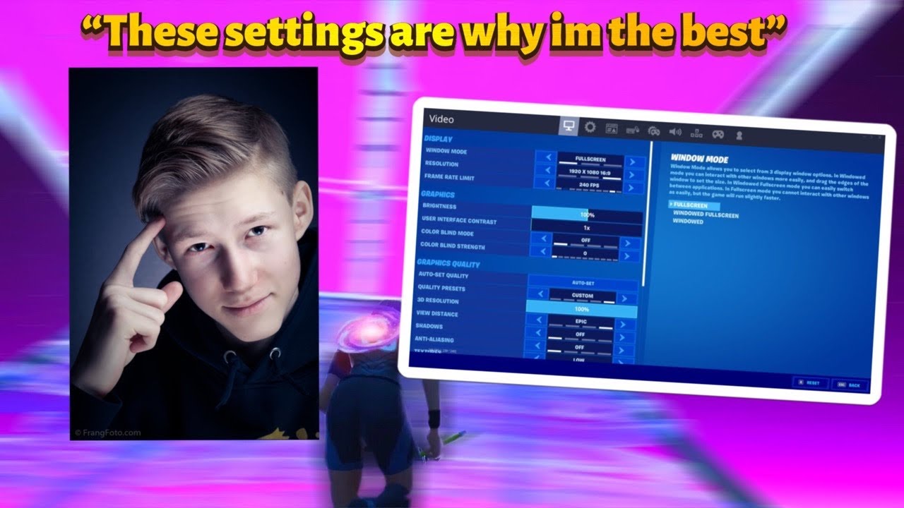 MR SAVAGE Updated Keyboard + Mouse Settings (PC, Fortnite Chapter 2 ...