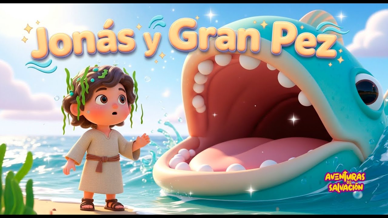 JONÁS Y EL GRAN PEZ 🐋 ️: Historia de Jonás | Aventuras de Salvación ...