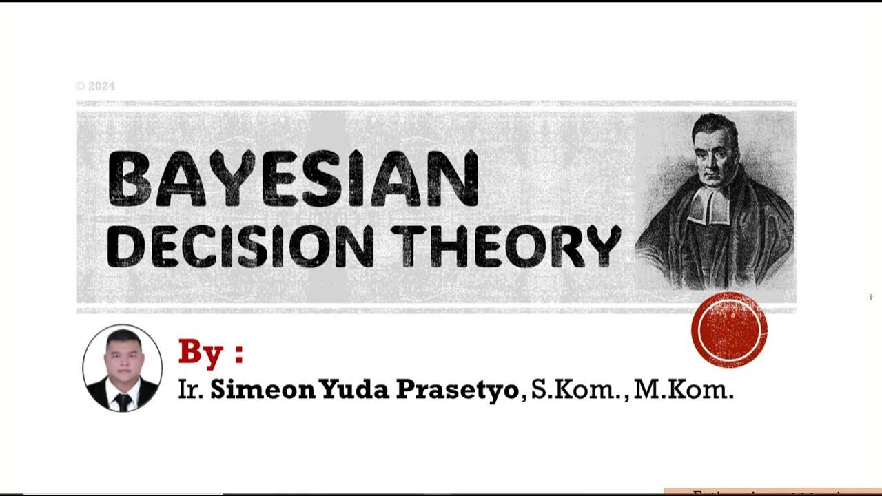 Bayesian Decision Theory - YouTube