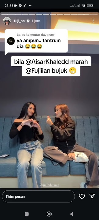 Aisar Khaledd Marah Fuji Langsung Bujuk #aisar #fuji #aifu #aisarkhaled #fujian #fujiiian - YouTube