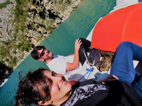 Van Life - France - Nudist beach in Antibes, Cannes and Les Gorges du Verdon, Ampus