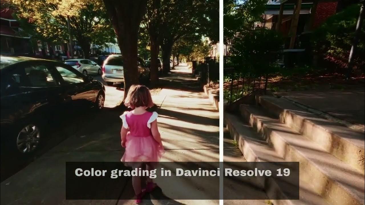 Before After Wipe Slide Reveal Transition | Color Grading in Davinci Resolve 19 - YouTube