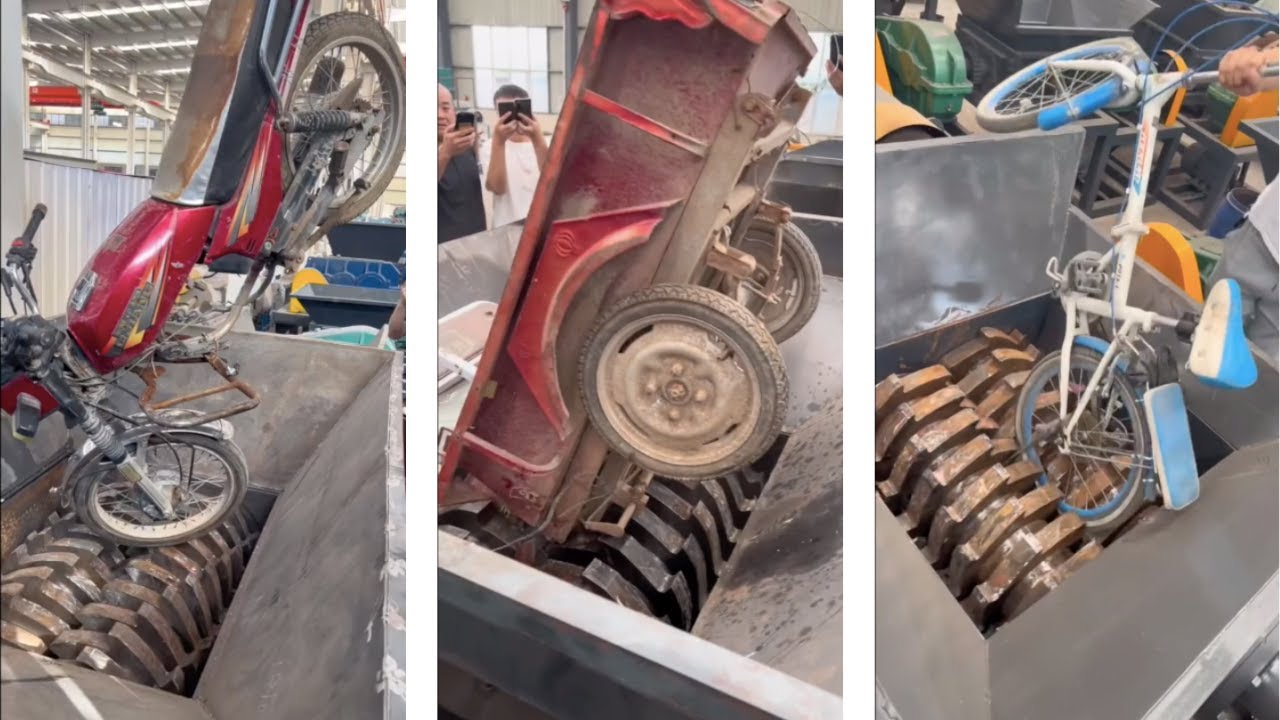 THINGS IN THE SHREDDER | SHREDDING ANYTHING COMES IN MY HAND # B5 - YouTube