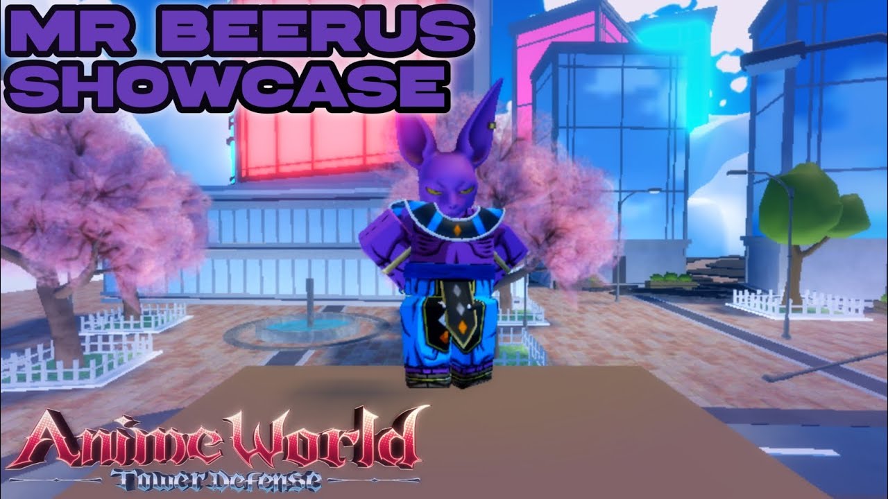 New MR Beerus Showcase | AWTD [ROBLOX] - YouTube