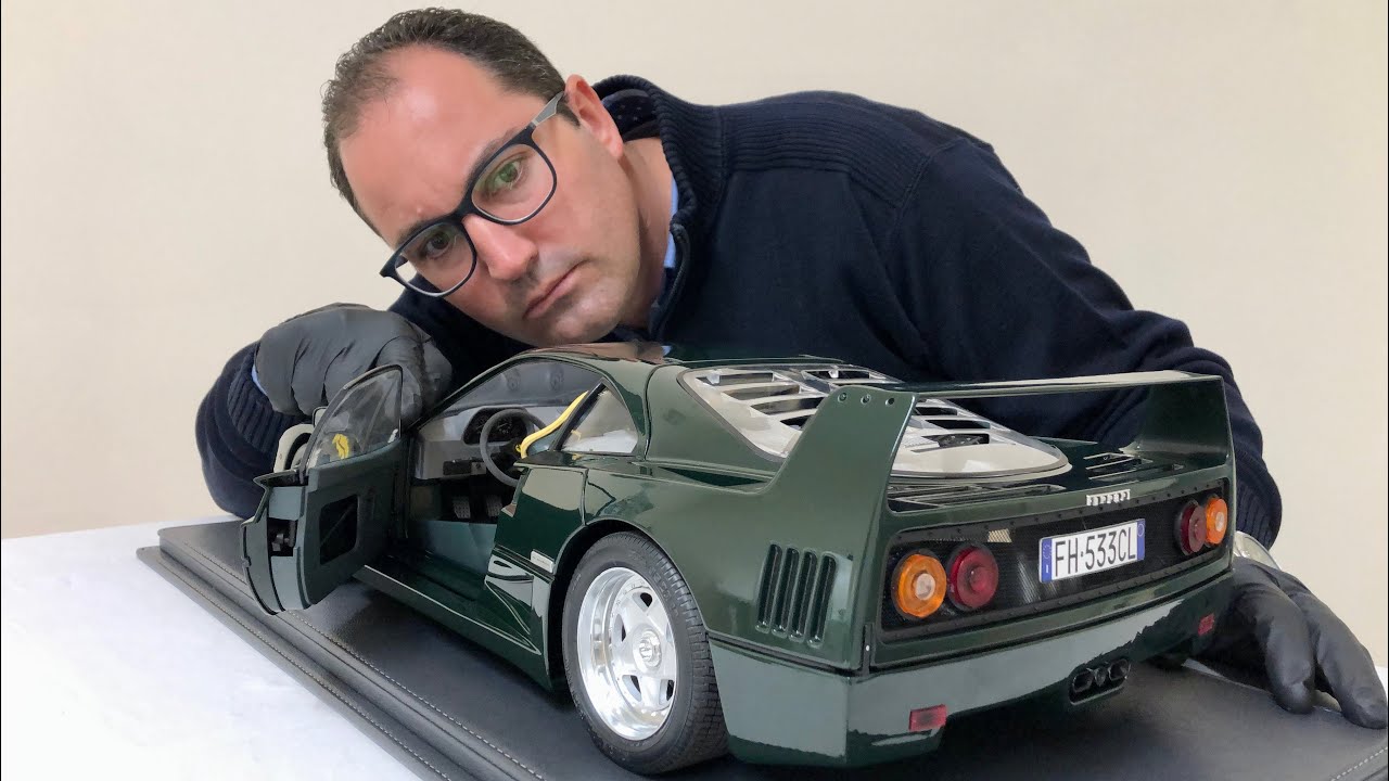 Ferrari F40 Scale Model - YouTube