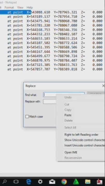 Batch Editing on Notepad - YouTube