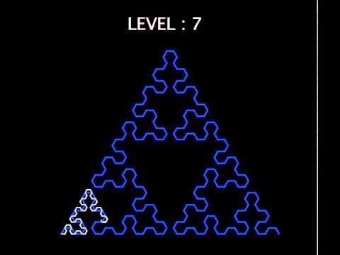 Processing : Sierpinski Triangle - Fractal Animation - YouTube
