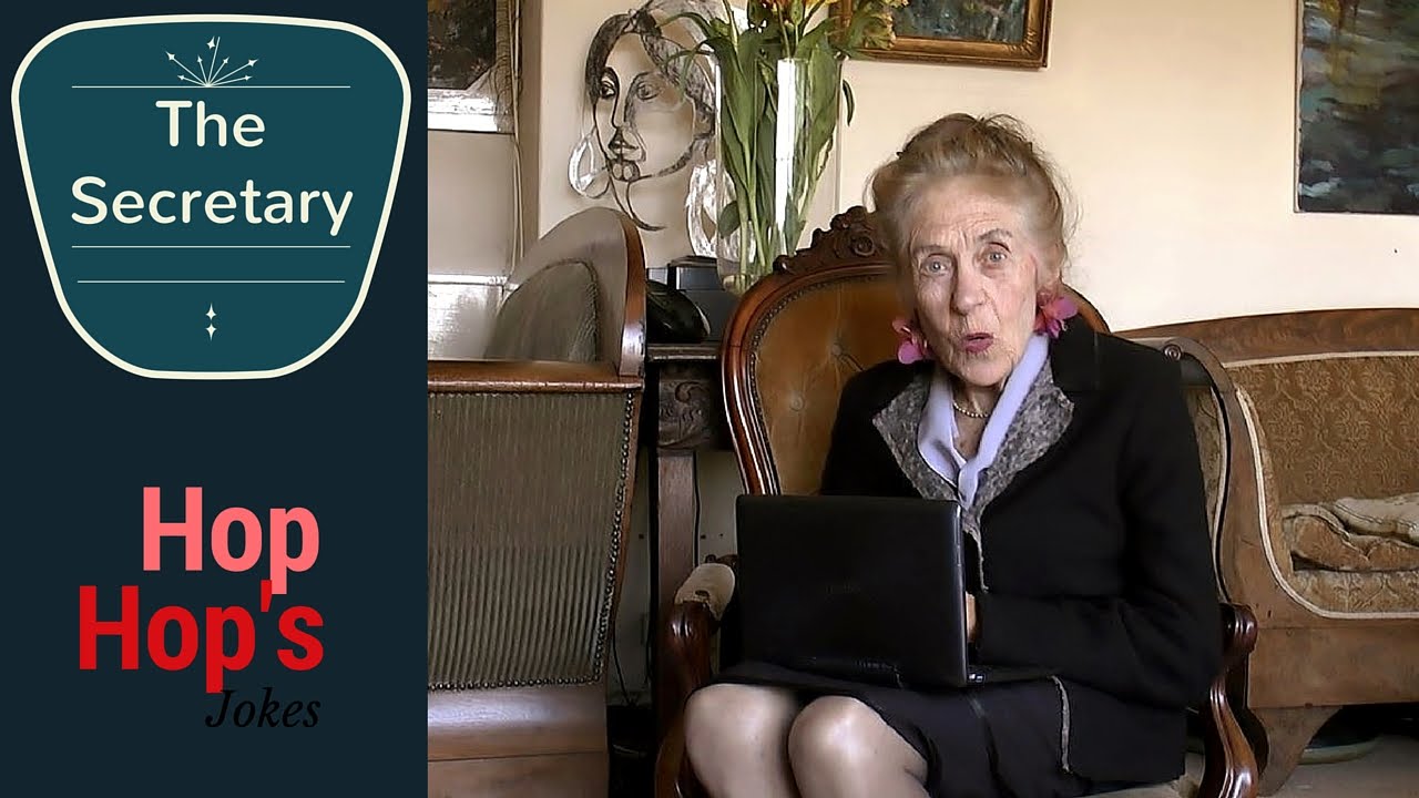 Hop Hop 's joke, the secretary. Funny as ever! - YouTube