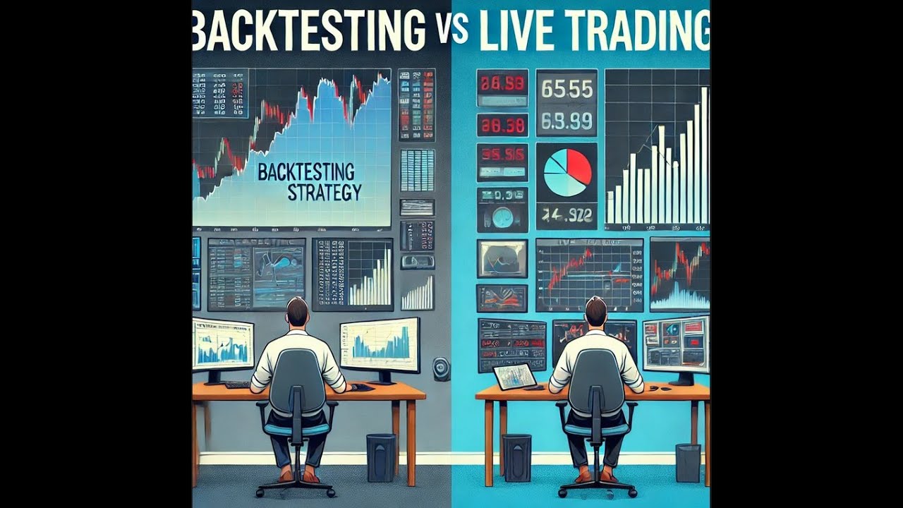 The difference between backtesting and live trading - YouTube