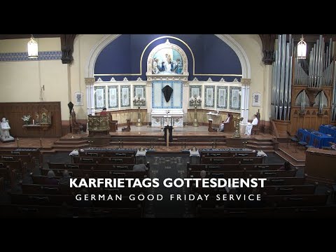 KARFRIETAGSGOTTESDIENST (German Good Friday) + 10:00 AM - YouTube