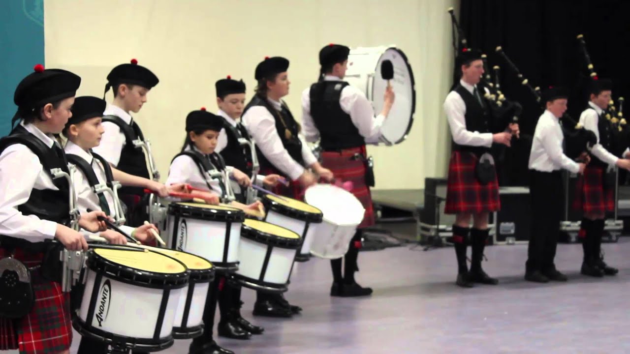 TCSoA Pipe Band March 2016 - YouTube