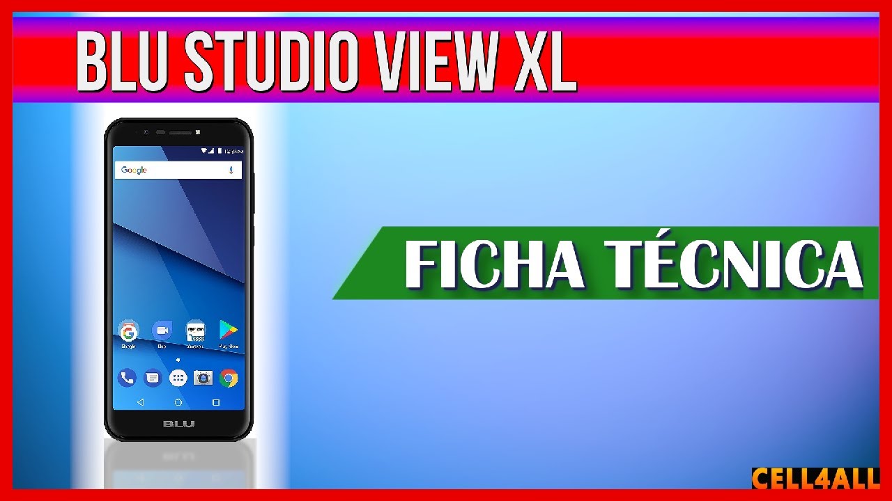 Blu Studio View XL | Ficha Técnica - YouTube
