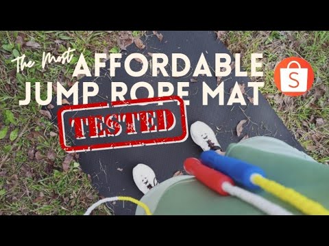 TESTED Jump Rope Mat from JGSPORTS | Most Affordable in the Market ...