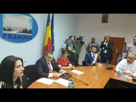 Cristian Ganea si George Pana, realesi viceprimari in Ploiesti - YouTube