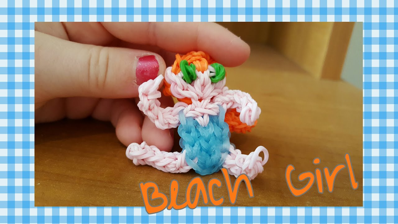 Rainbow Loom Beach Girl tutorial - YouTube