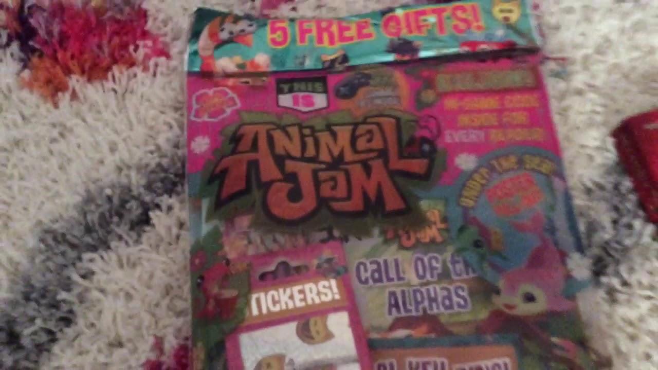 Animal jam magazine - YouTube