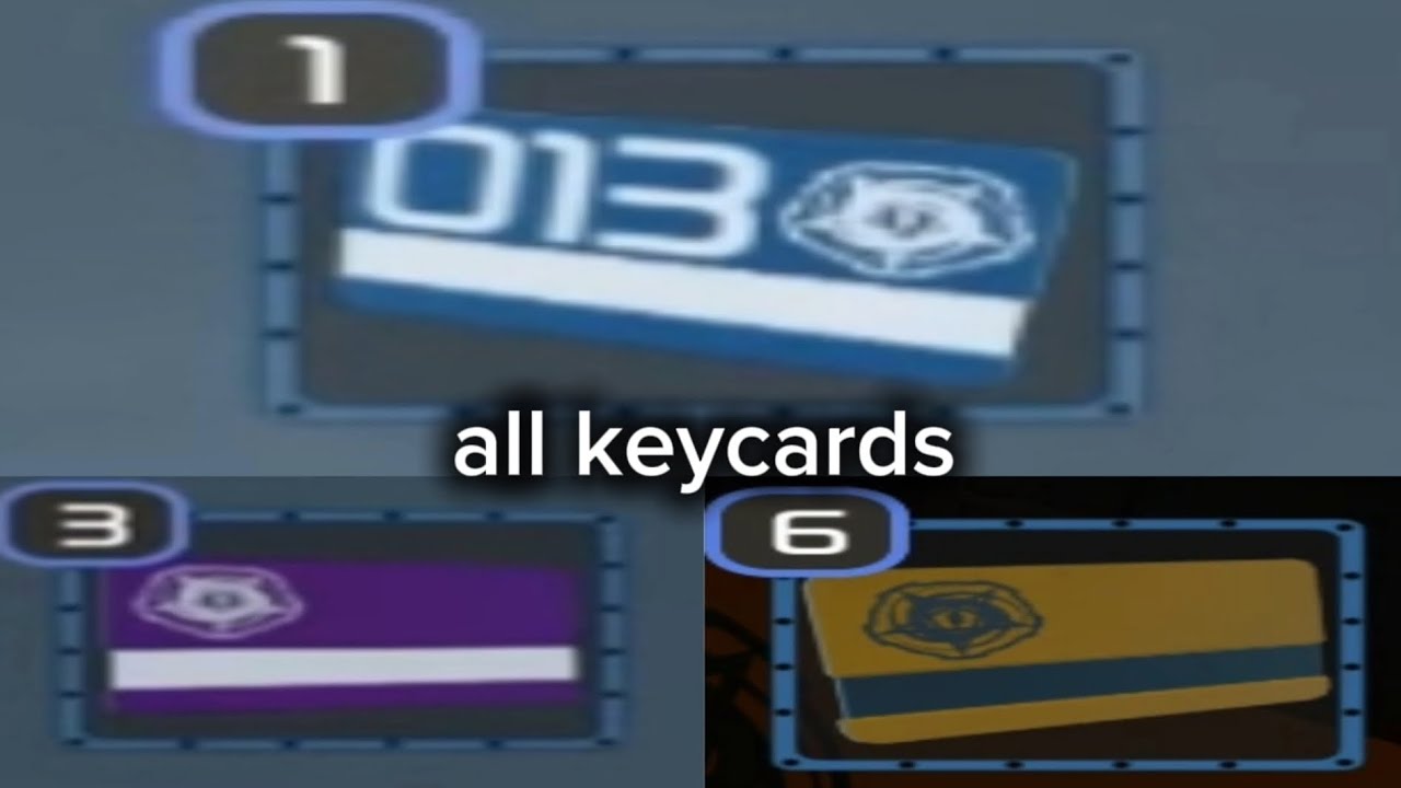 Roblox pressure all keycards and their uses - YouTube