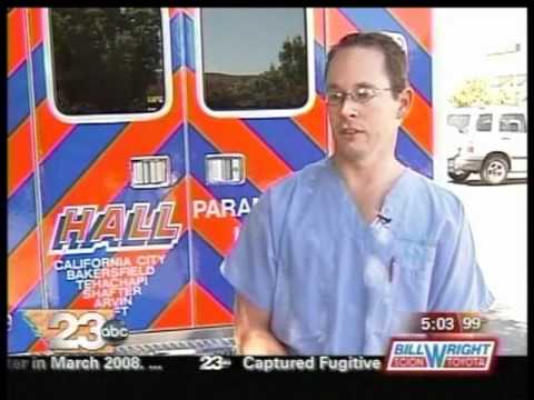 Hall Ambulance Medical Director Dr. Ron Ostrom discussing heat ...