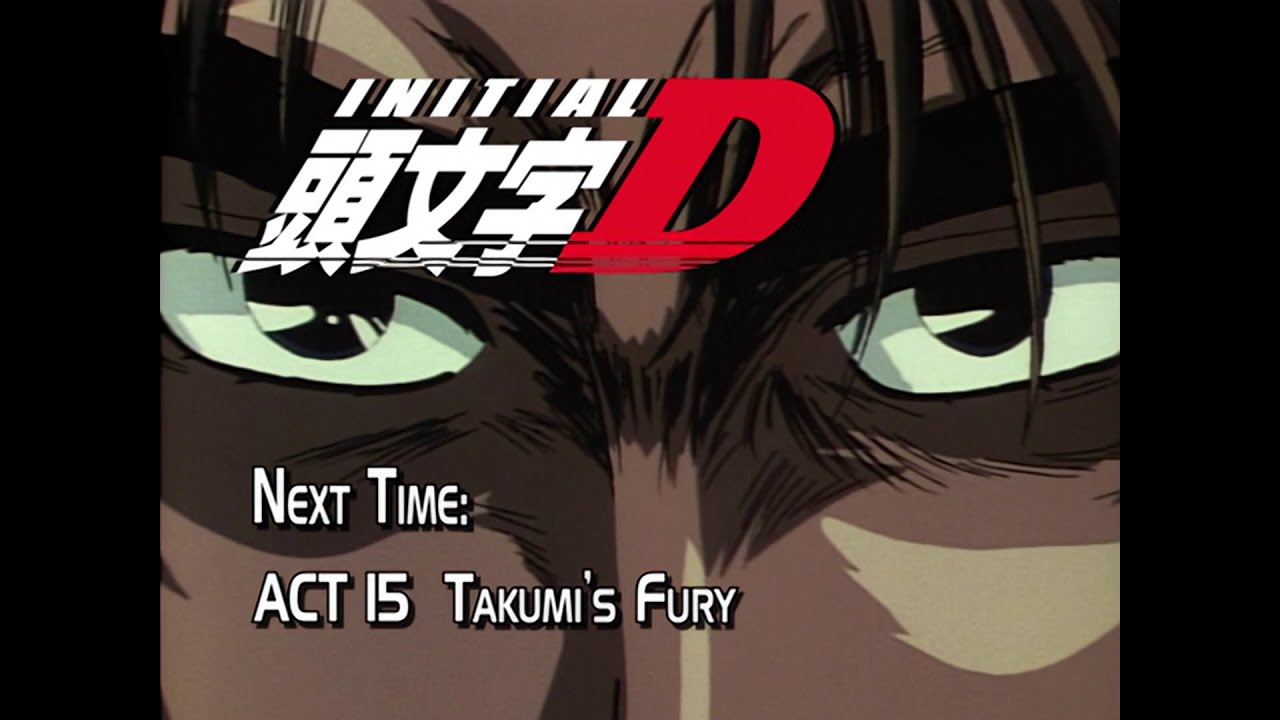 Initial D First Stage Act 14 - Next Time Segment (Japanese Sub) - YouTube