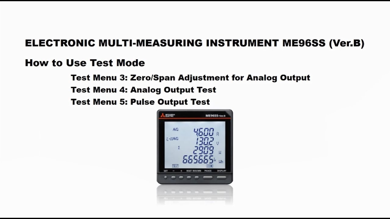 06_2-How to use Test Mode-Test Menu 4_Test Menu 4_Test Menu 5_EN - YouTube