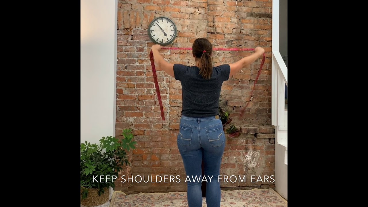 Yoga Shoulder Flossing with Love My Mat - YouTube