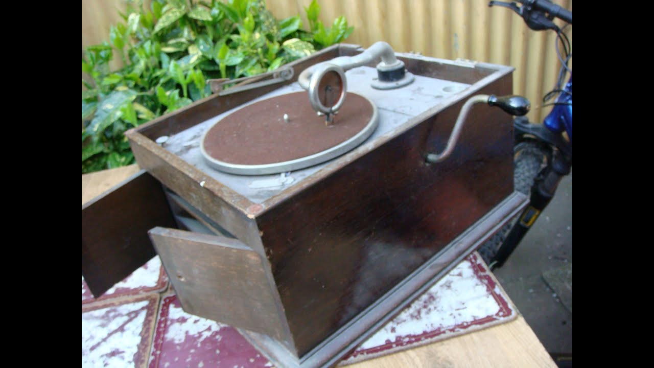 VINTAGE OLD ANTIQUE HMV GRAMOPHONE PARTS MODEL 103 FOR RESTORATION ...